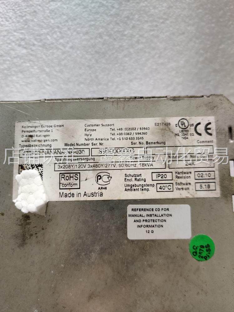 现货S7401-NA S72402-2NANNA-NA-030科尔A摩根700系列S驱动器议价_虎窝淘