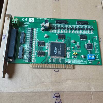 研华数据采集卡PCI1734REV.A1012原装拆-议价