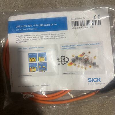 Sick编程电缆USB转RS-2322米--议价商品