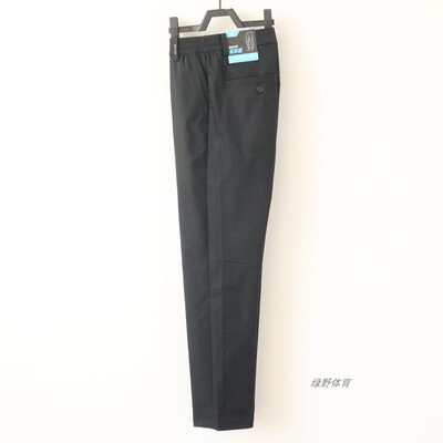 安踏男裤通勤休闲长裤春秋款速干透气直筒梭织运动长裤152437503N