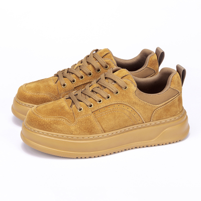 LBEL男款鞋子男鞋2026新款春夏低帮真皮板鞋透气百搭男士休闲鞋潮