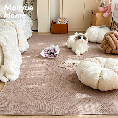 ins原生水洗棉全棉地垫