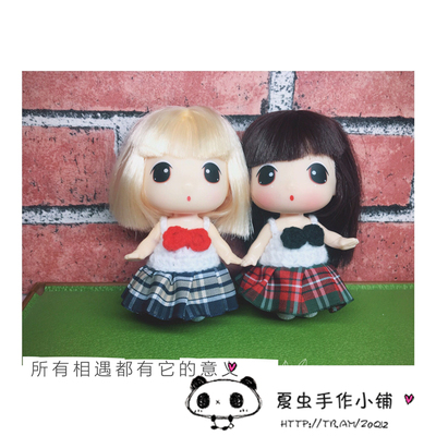 冬己韩国学院风手工迷糊娃娃