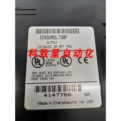 工业配件IC693MDL730F模拟输入模块