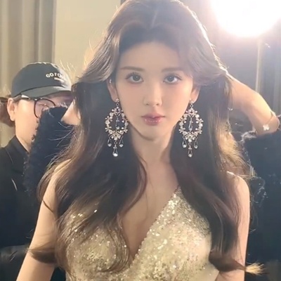 法式复古耳环欧美夸张花朵流苏长款耳饰气质新娘结婚婚纱晨袍饰品