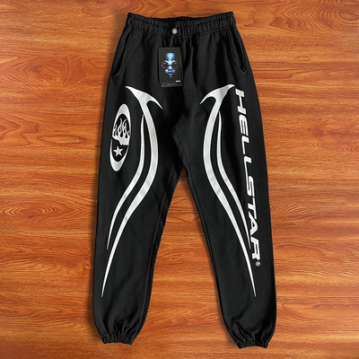 Hellstar Studios Sports Gel Pants 男女纯棉高街风休闲运动长裤