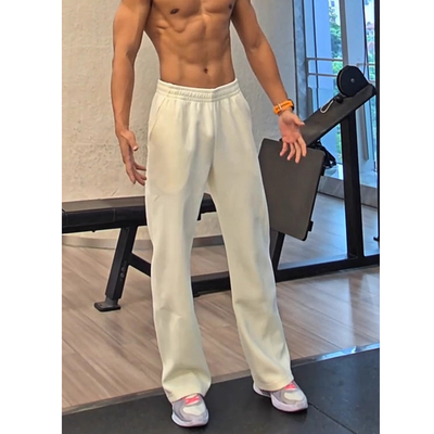 美式健身运动休闲裤男硬汉痞帅