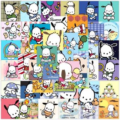 帕恰狗可爱动漫狗狗三丽鸥贴纸行李箱手机壳防水文具装饰sticke