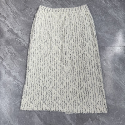 10.20梨s 冬日恋歌 法式复古浪漫绣花秋冬加绒厚款半身裙