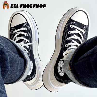 匡威奶油夹心男女通用高帮厚底鞋