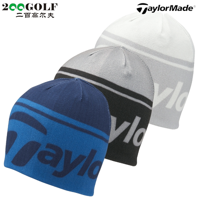 TaylorMade泰勒梅V94277高尔夫新款秋冬男士保暖针织运动休闲帽子