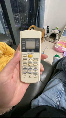 适用松下空调遥控器 A75C4676 3941 3297 3625 3623 3407英文全新