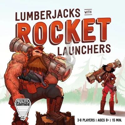 【长颈鹿】Lumberjacks with Rocket Launchers正版英文桌游.