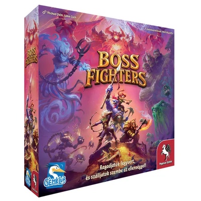 Boss Fighters QR英文正版桌游|有电子中规