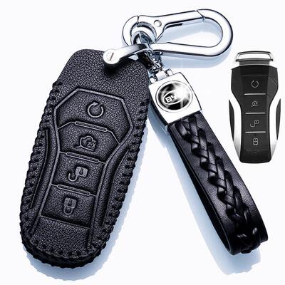 2020款比亚迪秦Pro钥匙套2019款秦Pro真皮遥控保护包2018款高档扣