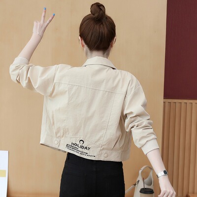 小个子短款外套减龄洋气显瘦百搭