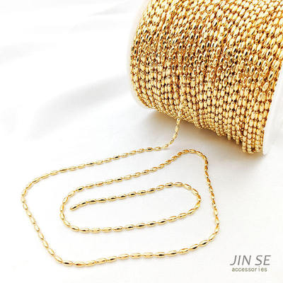 米珠项链半成品散链diy饰品配件