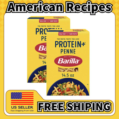 美国直邮Barilla ProteinPLUS Multigrain Penne多谷物通心粉*2盒