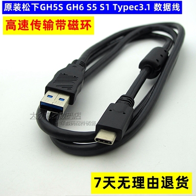 原厂原装LUMIX松下G100D GH5S S1 S1H S5 CCD相机数据线充电器线