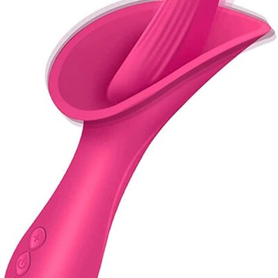Clitoris Stimulator Sextoy Tongue Licking Vibrator for Women