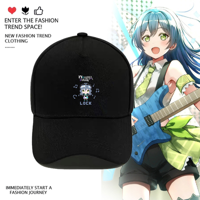 bang dream RAISE A SUILEN朝日六花和奏瑞依周边印花遮阳棒球帽