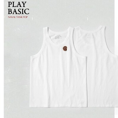 Phigvel Makers 定番天竺棉坦克背心 MARUDOU-TSURI-TENJIKU桶织