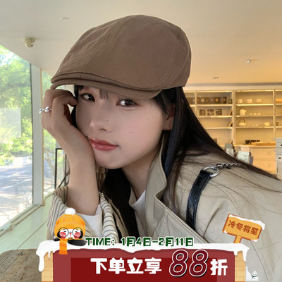 日系复古~陈奶奶美拉德风前进帽