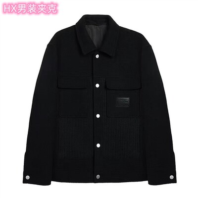 HX狐轩男装2025年春秋新品茄克衫