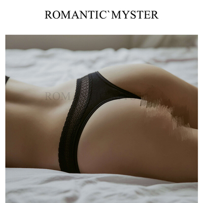 镂空运动健身性感低腰无痕丁字裤