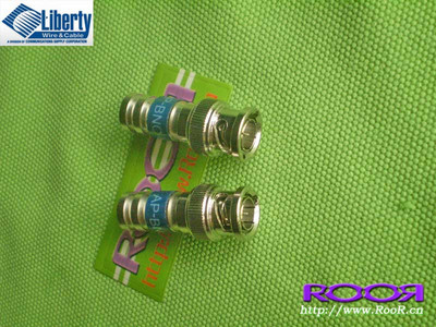 ※ RooR ※美国国家航空航天局 NASA 使用的BNC 2个 监控蓝色接头