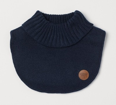 秋冬季儿童假高领子女童纯棉围脖