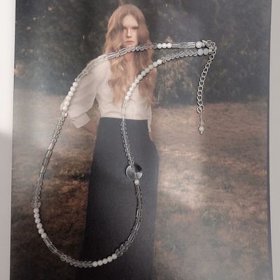 mona同款简约项链女夏小众设计