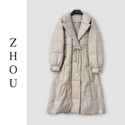 （周哥甄选）灰色羽绒外套-31756