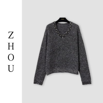 （周哥甄选）灰色上衣-31330