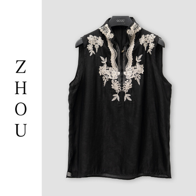 （周哥甄选）黑色上衣-71001