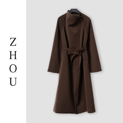 （周哥甄选）咖色风衣-32627