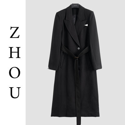 黑色轻奢气质外套-20092