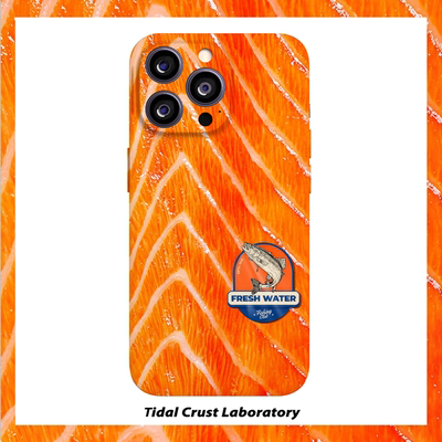 创意三文鱼肥美脂肪菲林二合一手机壳适用苹果17nova14华为p70mate60小米15opporen14ovivo荣耀300iPhone16