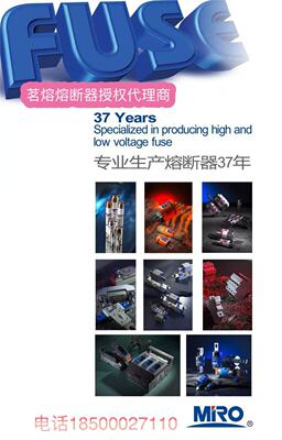 茗熔熔断器RS30C 10A-160A快速熔断器