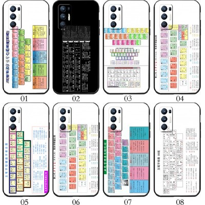 五笔字根 适用 OPPO Reno4 Pro/K/5 Z/6+/A52/A32/A93/A55/A95/A93s/A11s/A56/A55s/K9/K7x/Find X3手机壳