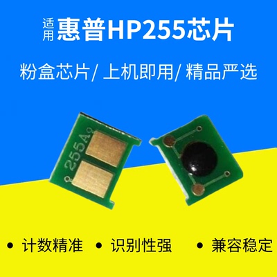 适用惠普HP55A芯片CE255A 500 M521dn M525dn P3015dn 计数芯片