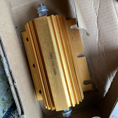 议价RXG24-200W-100RJ大功率黄金铝壳电阻预充放电电 阻。全新独