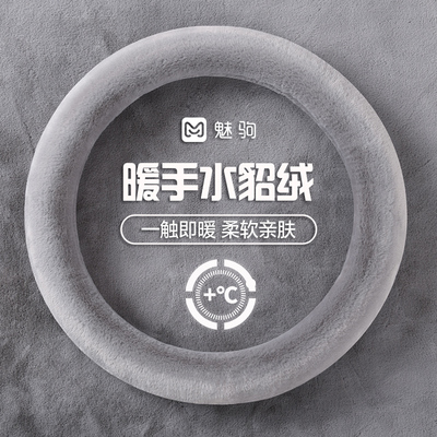 【暖冬神器】高级水貂绒方向盘套