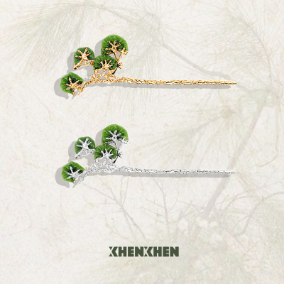 xhenxhen松系列竹叶发簪