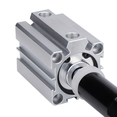 行程可调亚德客薄型气缸