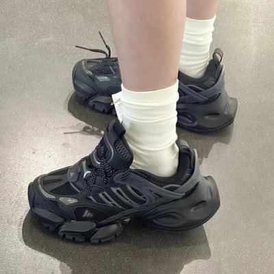 阿迪达斯XLG RUNNER DELUXE男女厚底轻机甲鞋低帮老爹鞋JR3086