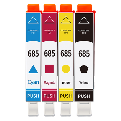 雄图惠普685墨盒deskjet1111 1112 2131 2132 2621 2622 2623打印机墨盒2628 AMP120 125打印机黑色彩色墨盒