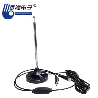 数字电视天线DTMB高清大吸盘天线收音FM天线DAB+室内天线全向天线