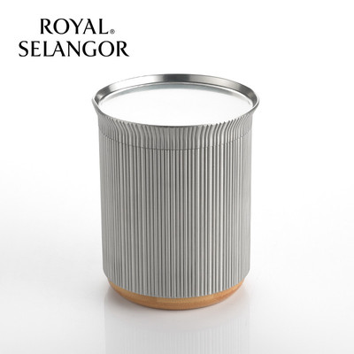 马来西亚进口皇家雪兰莪ROYAL SELANGOR知竹常乐锡器茶叶罐锡制品