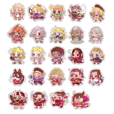 动漫游戏周边迷宫饭Q版马鲁西尔透明亚克力挂件挂饰全新现货包邮